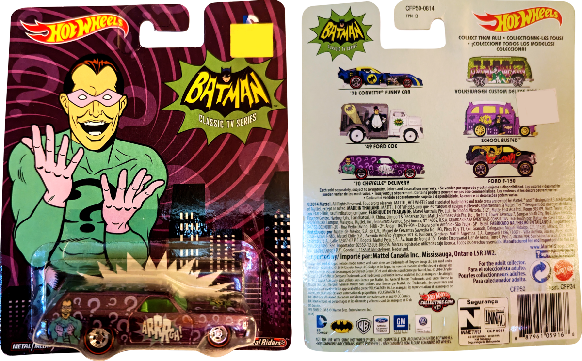Riddler’s ’70 Chevelle Delivery – The Toy Archivist